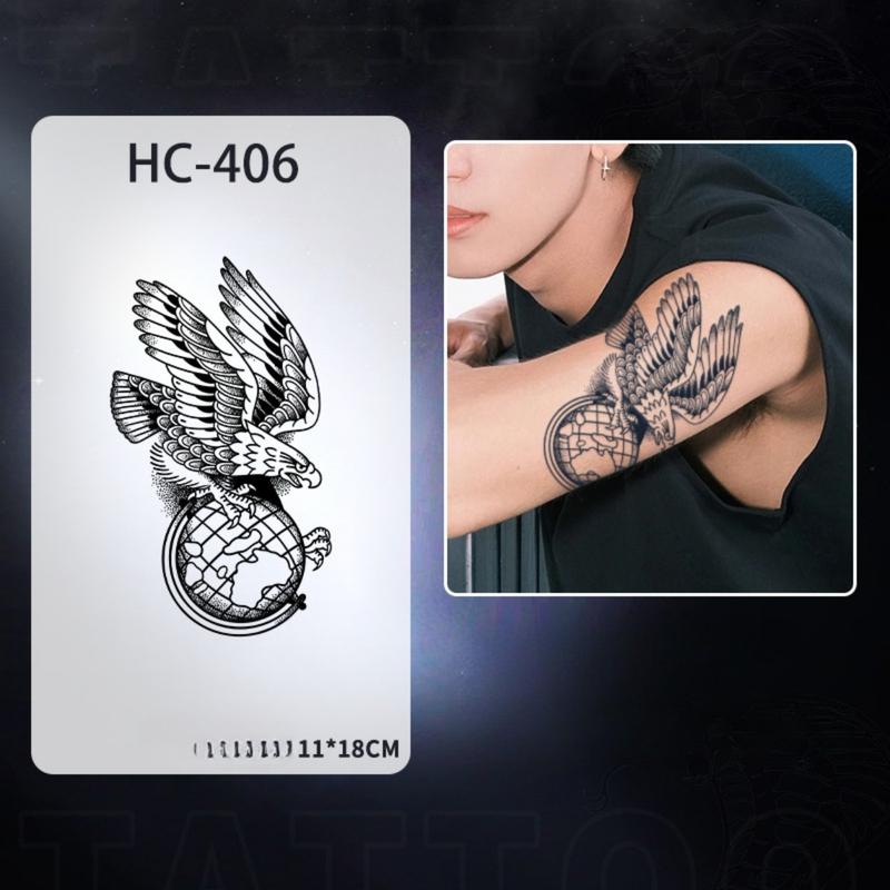 【JIETattoo】Lasts 15 days 24cm*17cm tattoo sticker waterproo - TikTok ...
