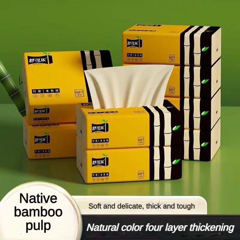 Tisu Wajah Lembut Bambu 4ply 180 Helai - Tissue Paper pakai buang ...