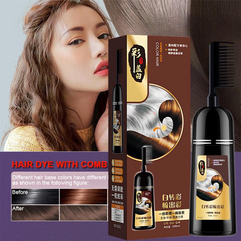 [COD] Hair Dye With Comb 3in1 Hair Coloring Comb Hair Colour - TikTok ...