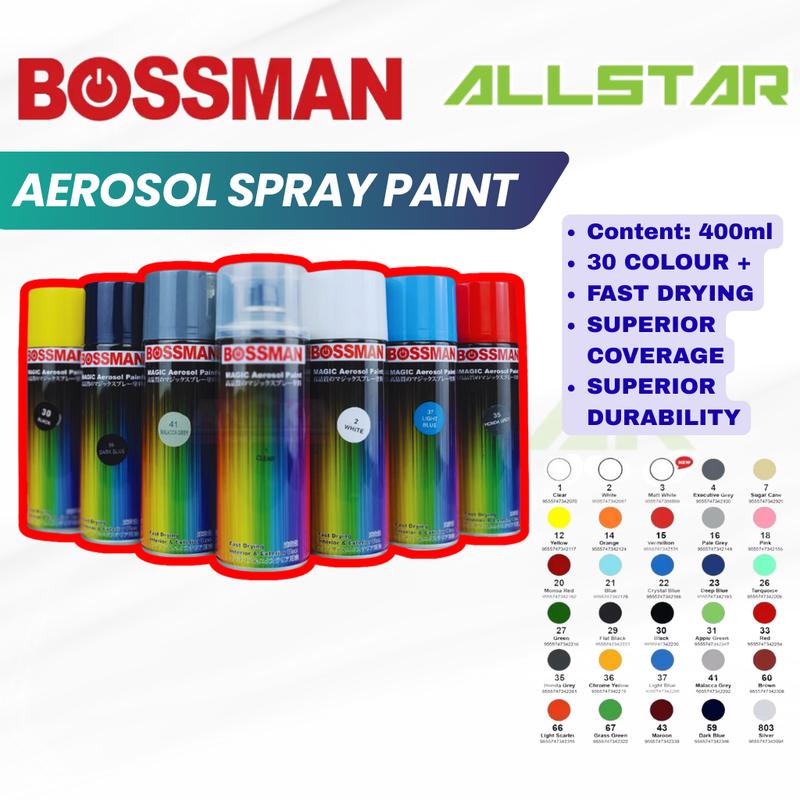 Super Quality Bossman Spray Paint Cat (400ml) - TikTok Shop Malaysia