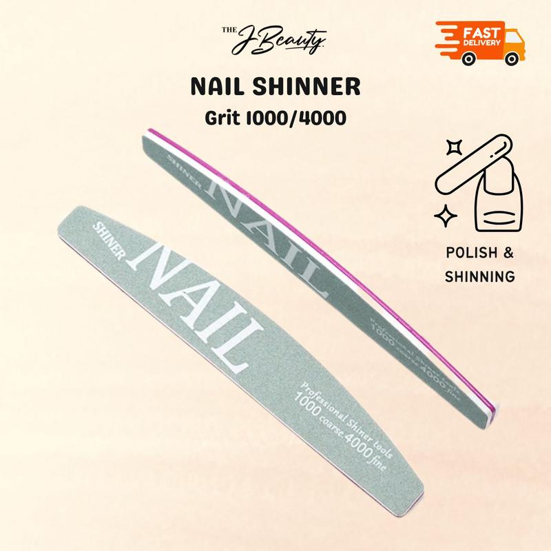 Nail Shinner 2way Buffer Shine Manicure Pedicure Buffing Polishing ...