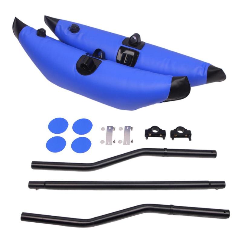 PVC Kayak Stabilization System, Inflatable Outrigger Float Rods ...