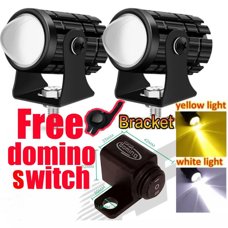 2Pcs Super Bright Mini Driving Light Set with Motocycle LED - TikTok ...