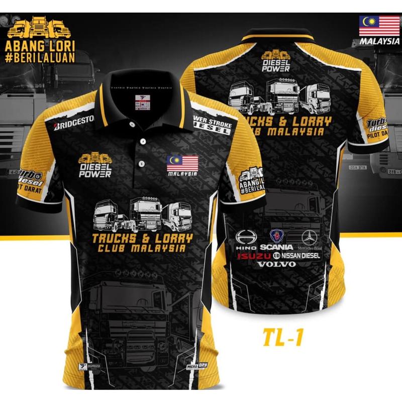 Kemeja-T 3D MERDEKA, # TRUCKS & LORRY CLUB MALAYSIA, Tema Merdeka ...