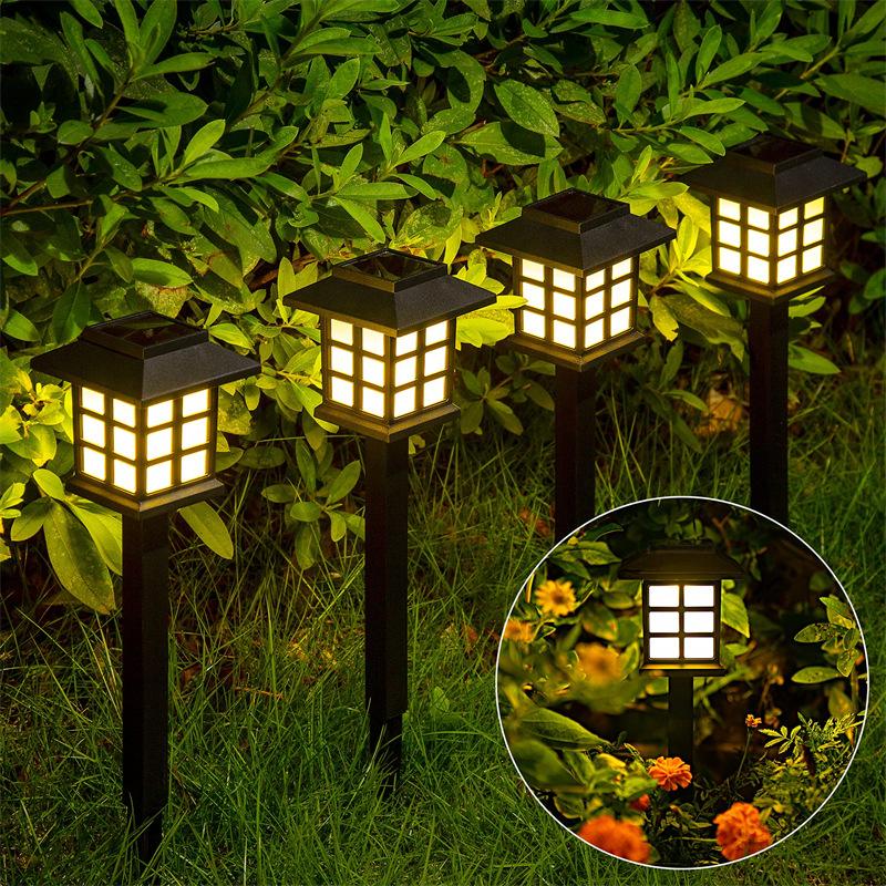 Solar lawn lamp, ground lamp, outdoor garden courtyard lamp, - TikTok ...