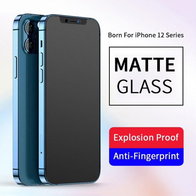 Matte Tempered Glass For iPhone 11 12 13 14 Plus Pro Max Min - TikTok ...