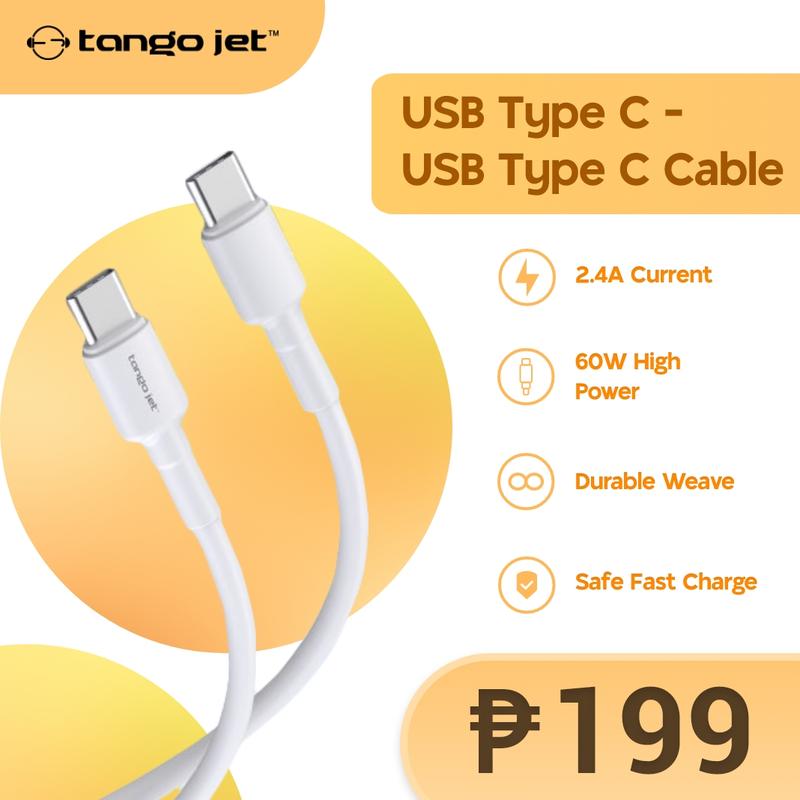 Tango Jet USB Data Cable (Type A-USB Type C/ Type C-Type C/ Type ...