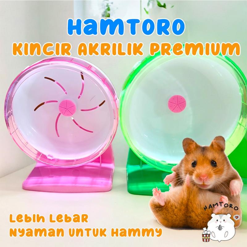 Hamtoro Kincir Akrilik Premium Mainan Hamster, Sugar Glider roda - Shop ...