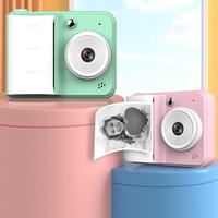 Portable Instant Camera, 1 Count Rechargeable HD Video Camera with ...