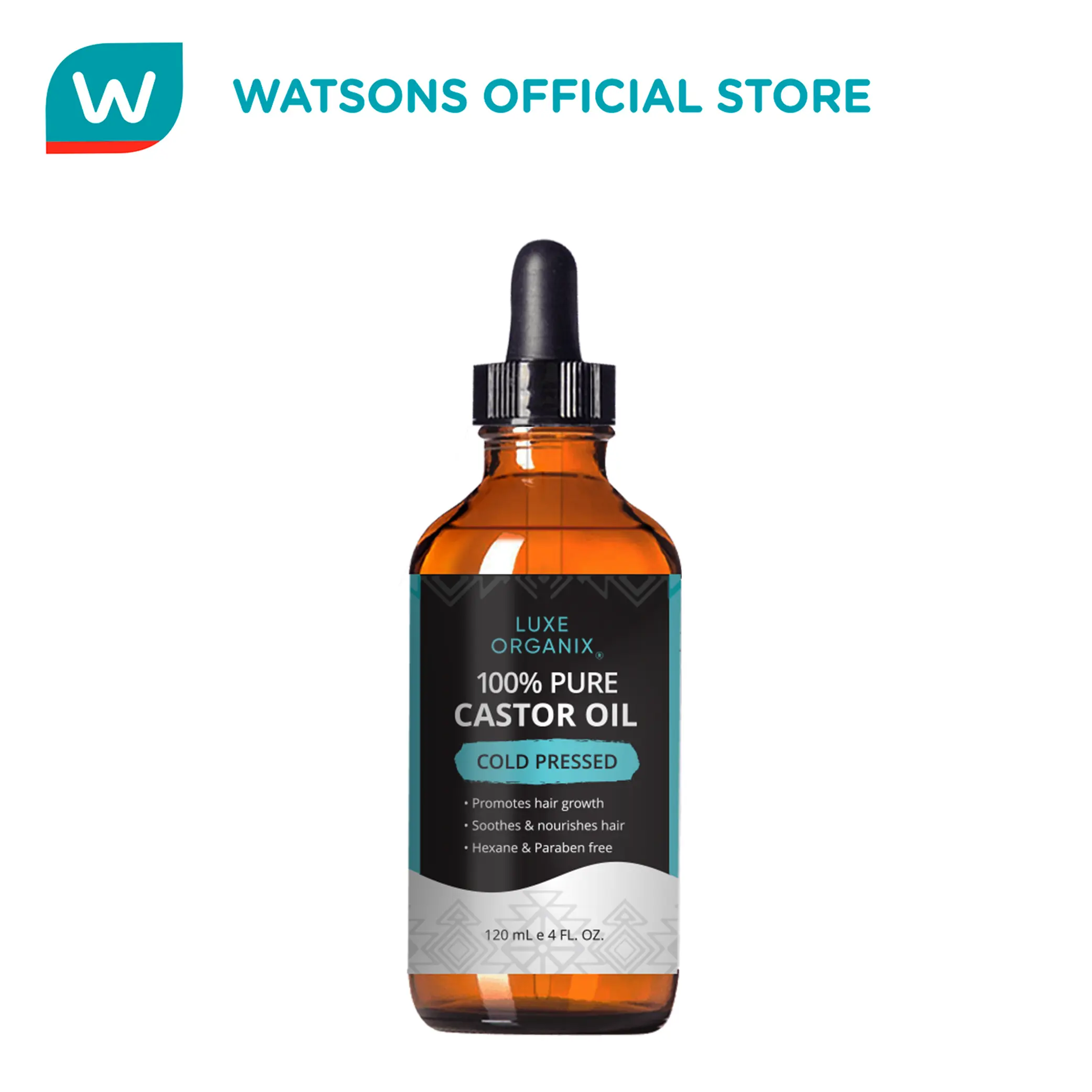 Luxe Organix Castor Oil Drops 120ml - TikTok Shop Philippines