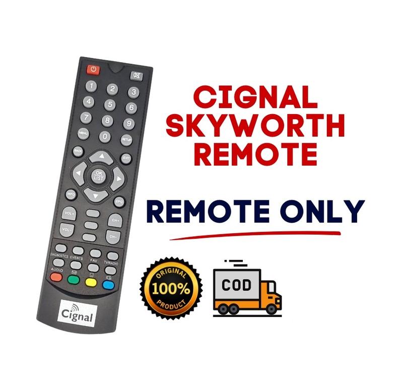 SATA Universal Cignal Remote Skyworth (HD & SD) Compatible w - TikTok ...