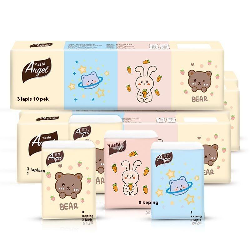 Tisu Beg Kecil, Tisu Sapu Tangan, Tisu Muka, Tisu Napkin Mudah - TikTok ...
