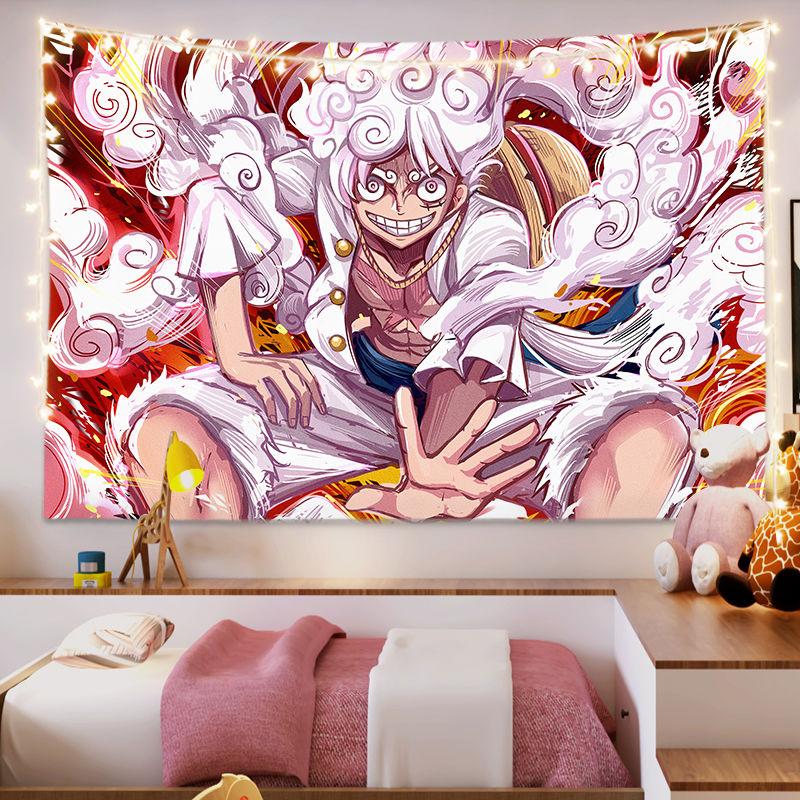 One Piece Anime Lufei, Phiên Bản Mới, Vải Nền Nicka Năm Cấp, - TikTok ...