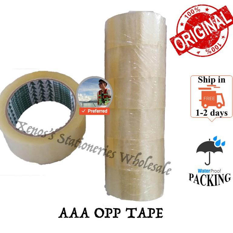 AAA OPP TAPE 12MM/ 18MM/ 24MM/ 36MM/ 48MM/ 60MM/ 72MM [PER ROLL ...