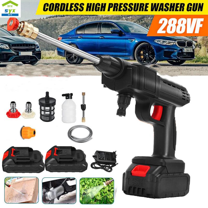 Cordless Water Gun Cordless High Pressure Water Gun Car Wash - TikTok ...