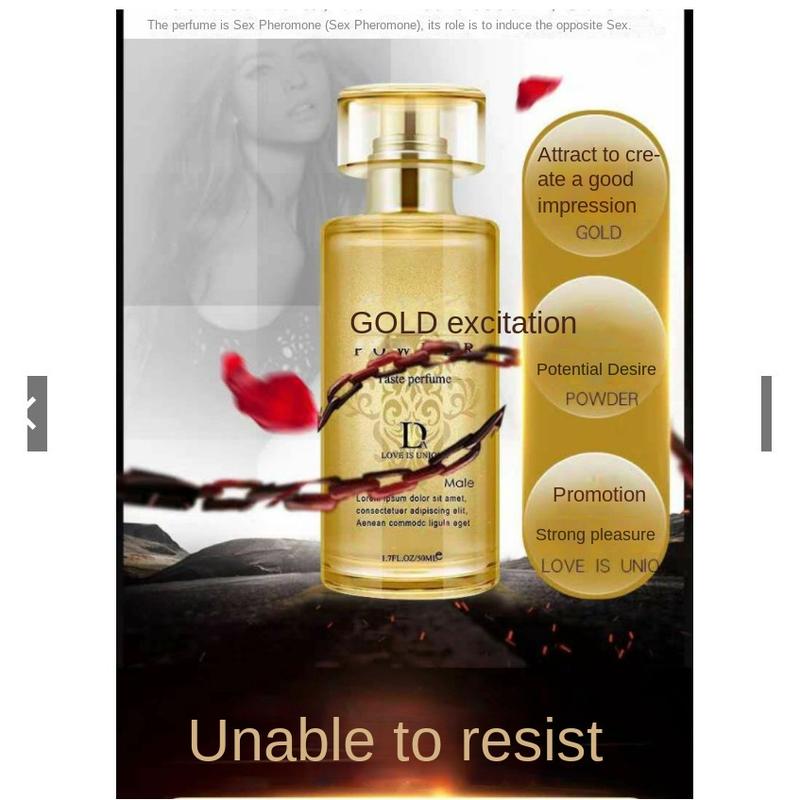 【Free Delivery + COD】Men's Perfume Gold Dust Pheromone Perfume - TikTok ...