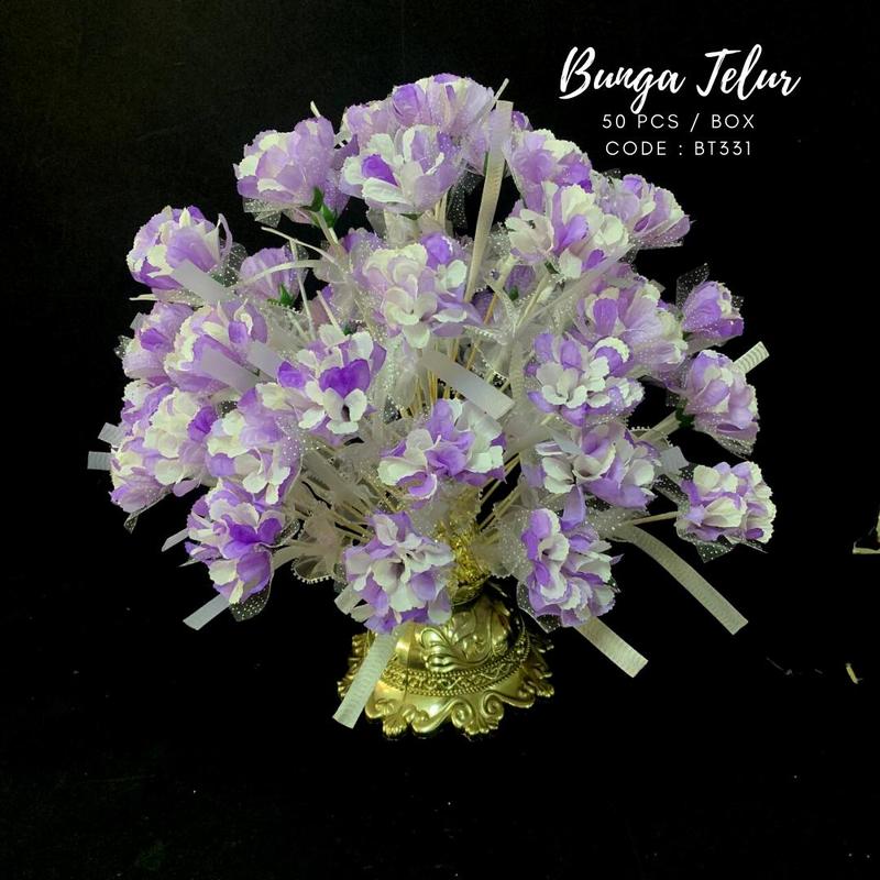 Bunga Telur Bajet Nampak Murah | Bunga Pahar Simple Aqiqah Kenduri ...