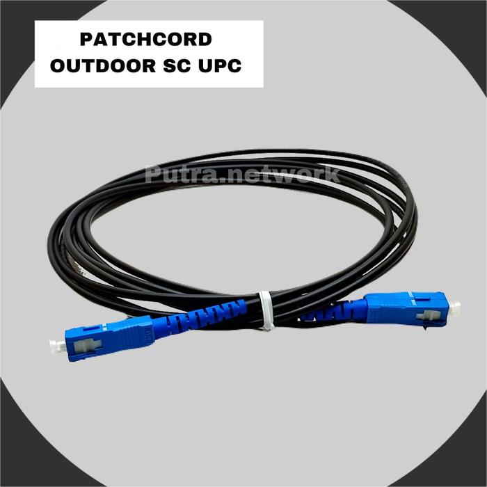 Promo Patchcord Outdoor Gepeng dan Bulat SC UPC (isi 10pcs) Bulat ...