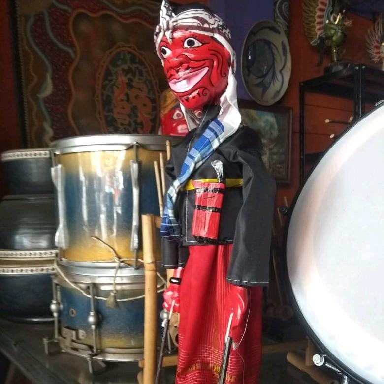 wayang golek Cepot premium Cowok - Shop | Tokopedia