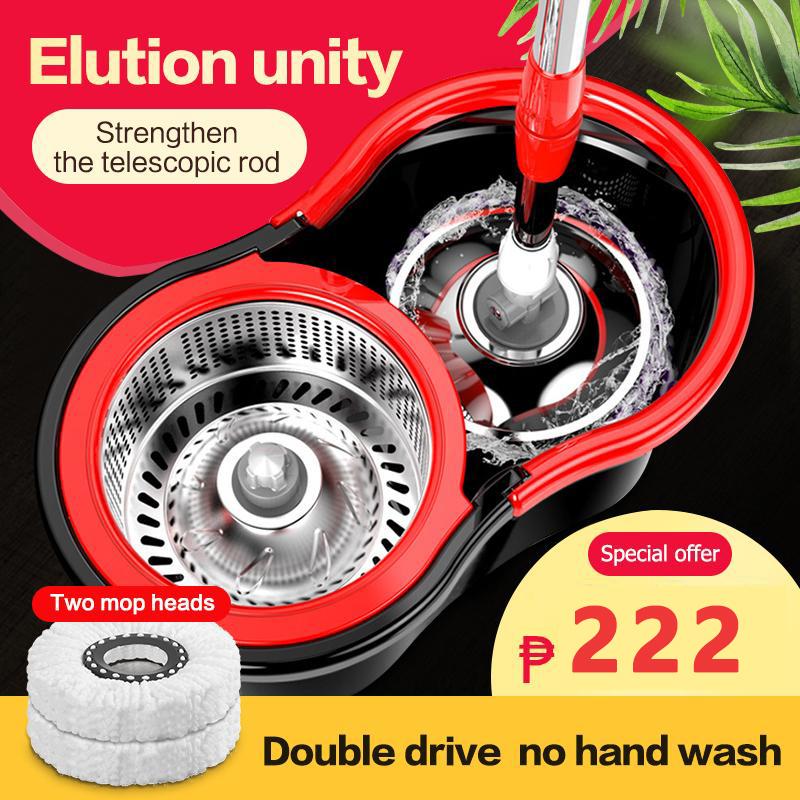 Mop floor cleaning Mop for floor 360° Rotating mop with spinner ...