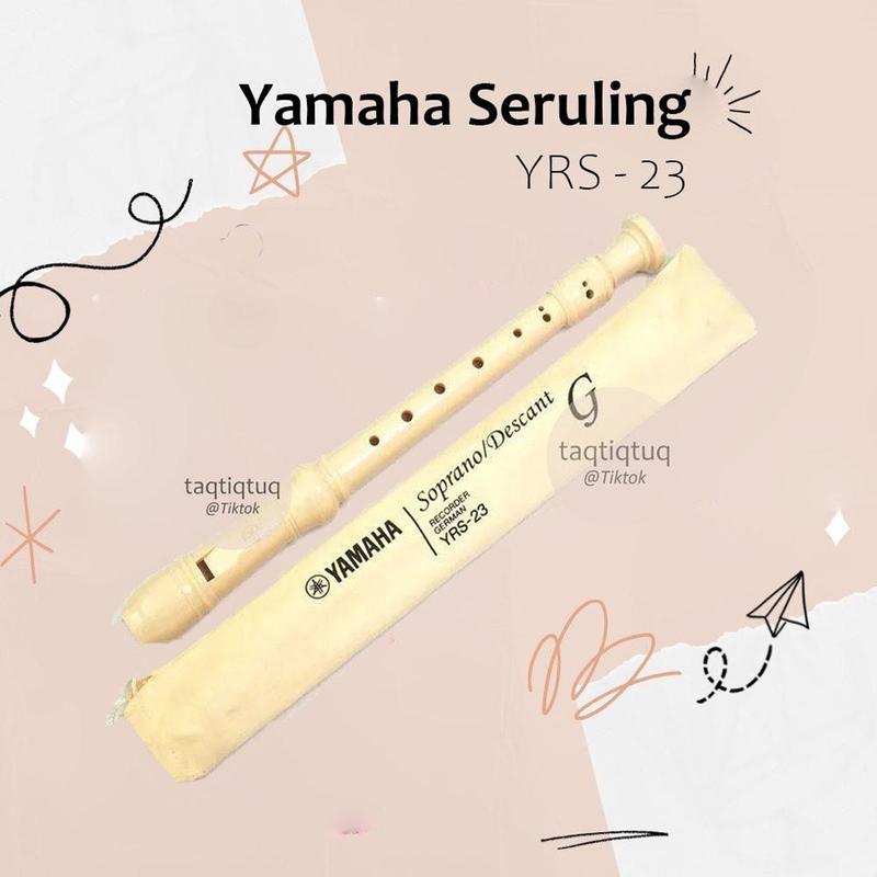 Yamaha Suling Yamaha Seri YRS 23 + GRATIS SARUNG Seruling Yamaha - Shop ...