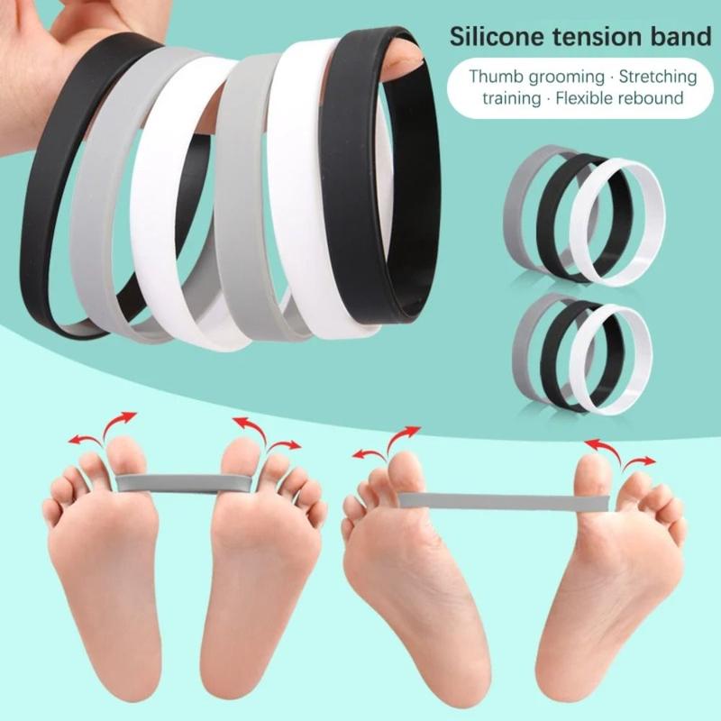 Foot Care Tool Silicone Thumb Posture Corrector Toe Training Elastic ...