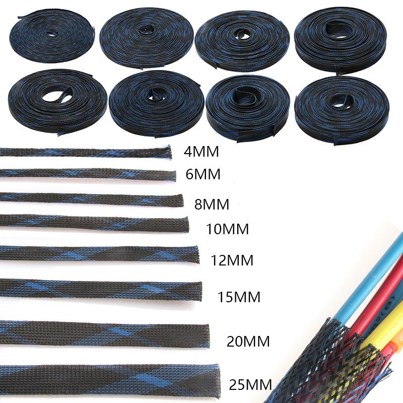 100M Tight PET Expandable 6mm Cable Sleeves Insulation Braided - TikTok ...