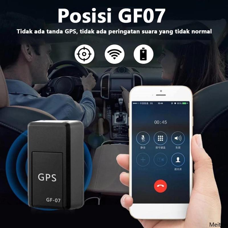 GF07 Mini Smart Magnetic GPS Tracker for Car & Motorcycle Real-time ...