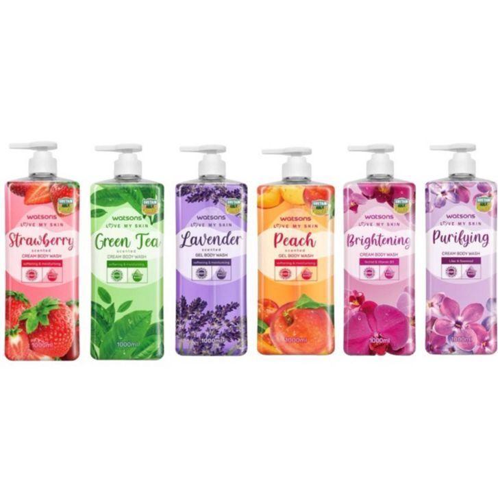 Body Wash Watsons/Sabun cair Ukuran 1L ALL VARIANT - Shop | Tokopedia