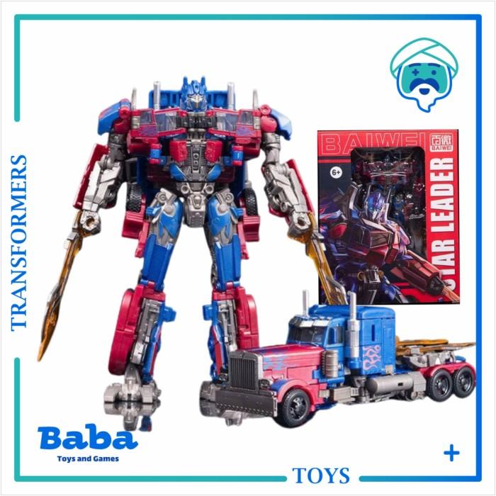 Robot Transformers Deformation Baiwei SS05 Optimus Prime Sta - Shop ...