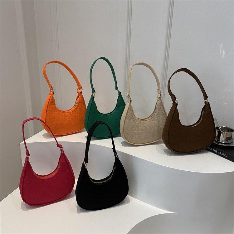 Beg Wanita, Bahan Felt, Tekstur Kasual, Beg Bahu Wanita, Beg - TikTok ...