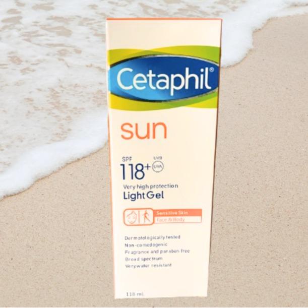 Cetaphil Sunblock SPF 118+Very High Protection Light Gel for - TikTok ...