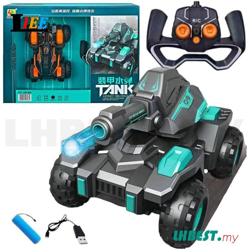 Kid toy RC Water Bomb Battle Tank Toy Electric Remote Contro - TikTok ...