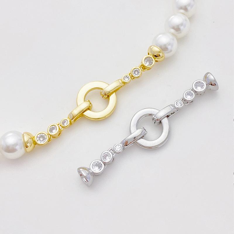 Gancu Penutup, Gancu Pautan, 1 Keping, Borong, DIY, Bersalut Emas 14K ...