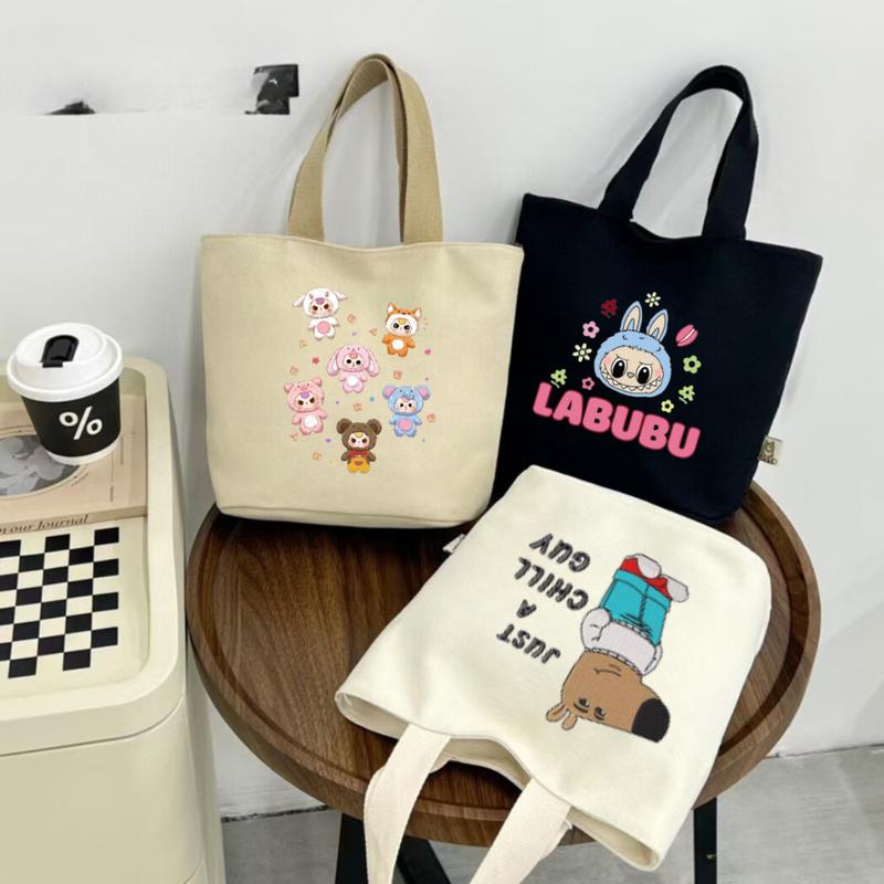 Túi đựng hộp cơm giữ nhiệt hình Labubu ,túi vải đựng mỹ phẩm - TikTok ...