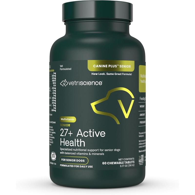 27 active health chewable tablets canine plus daily multivitamin for ...