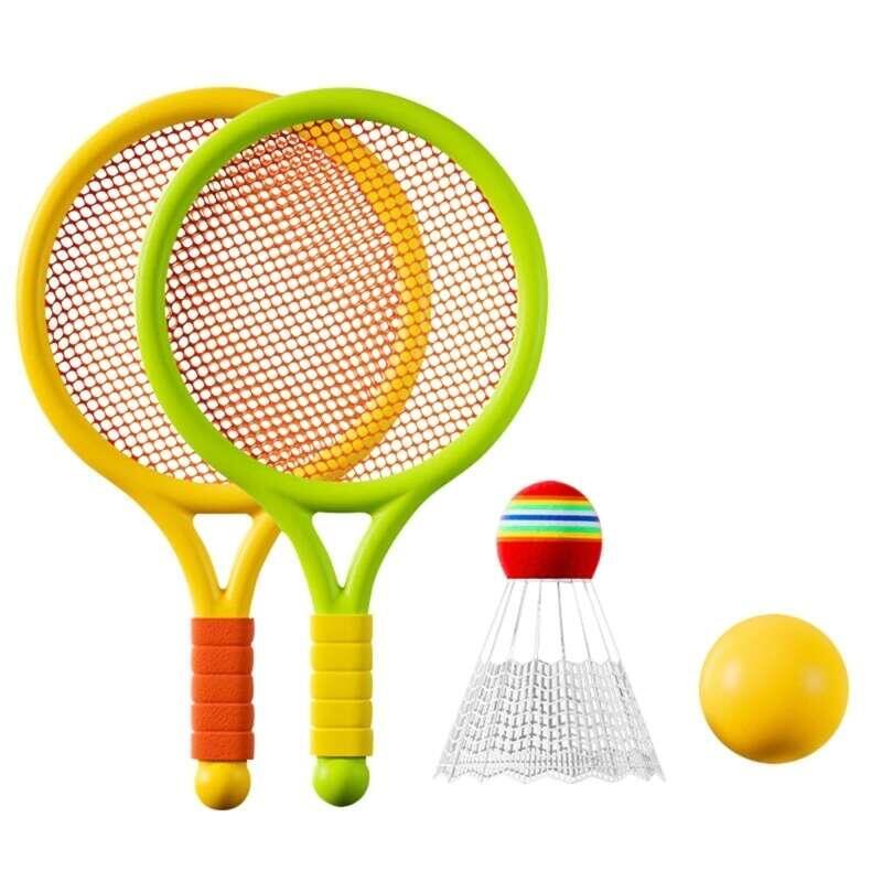 Kids Rackets Set Lightweight Badminton Toy Children Tennis Racquets ...