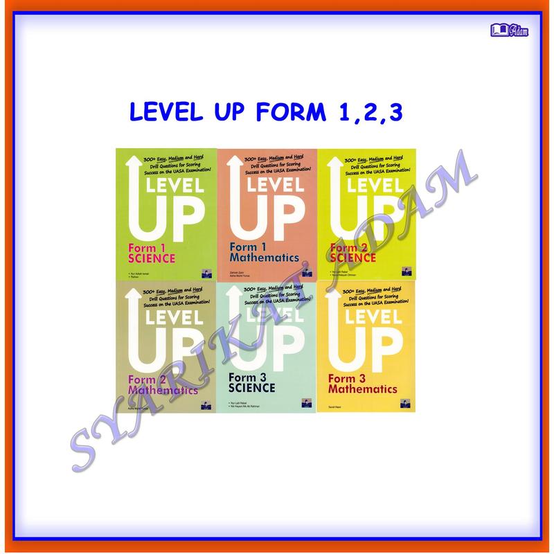 [ADM] BUKU LATIHAN: LEVEL UP FORM 1,2,3 - TikTok Shop Malaysia