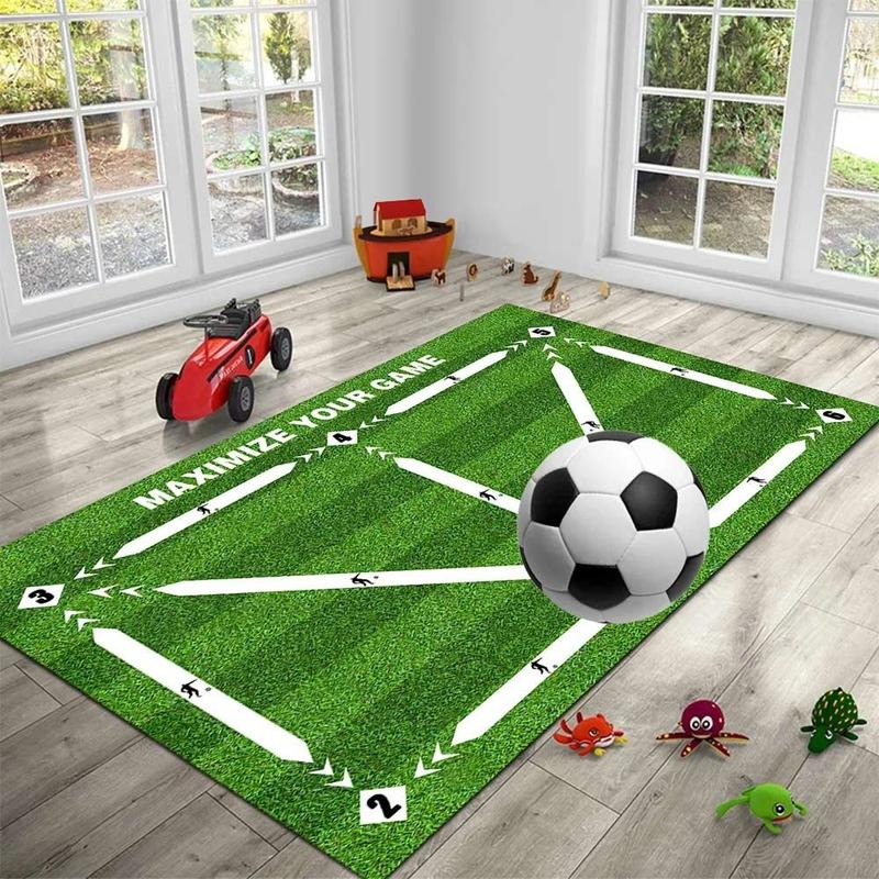 Silent Foldable Football Training Mat Durable Dribble Contro - TikTok ...