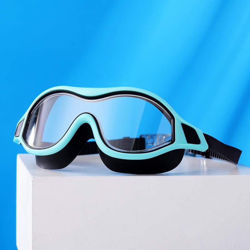 High-definition large-frame swimming goggles adults anti-fog swimming ...