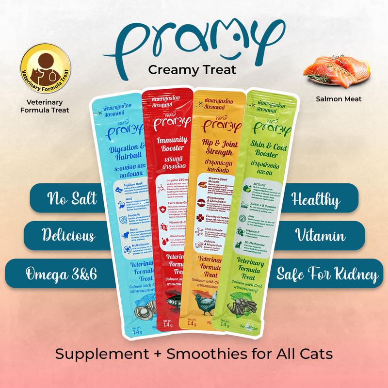 Pramy Creamy Cat Treat - Snack Kucing - Shop | Tokopedia