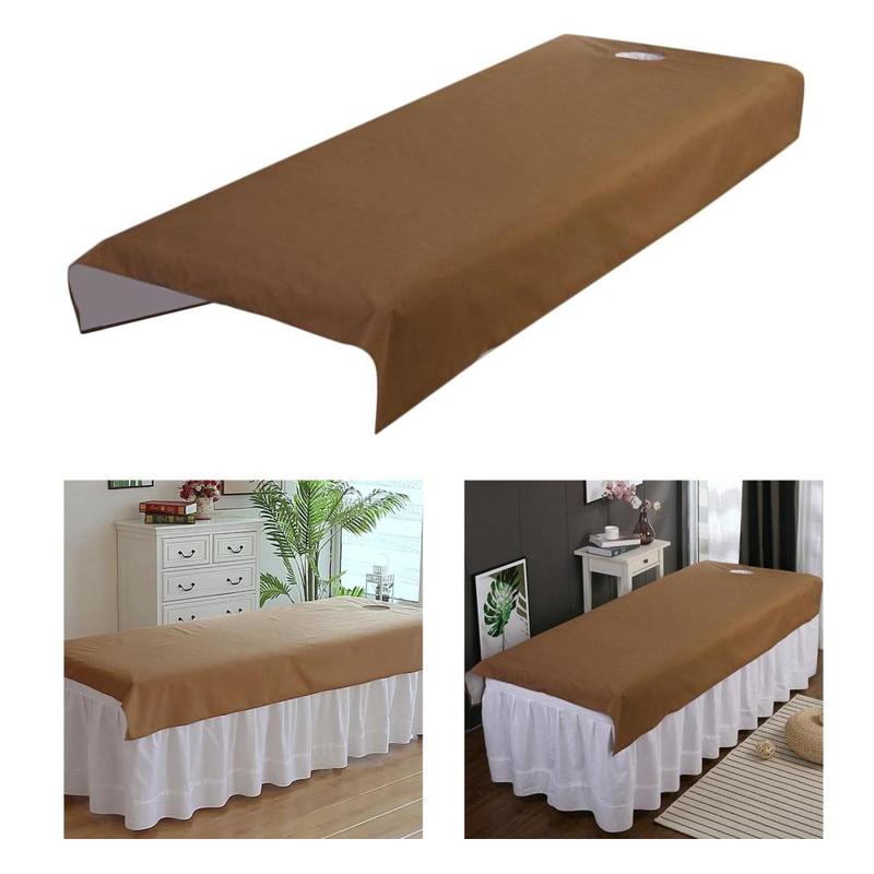 Massage Bed Sheet - Beauty Massage SPA Couch Cover with Face - TikTok ...