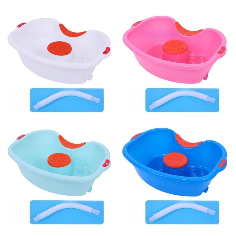 Bedside Shampoo Basin Reusable Comfortable Hair Wash in Bed with ...