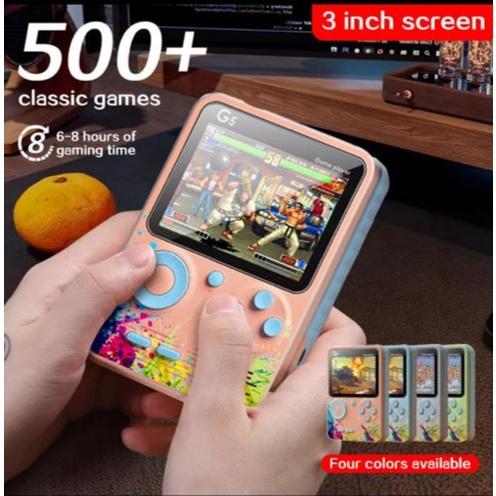 G5 Mini Game Boy Sup Game Console Built In 500 Games Handheld Game ...