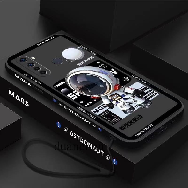 Casing Realme 5 5i 6i C3 Trendy Brand Space Astronaut Phone Case ...