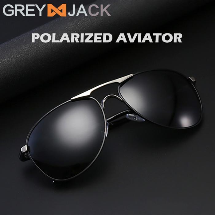 Promo Grey Jack Kacamata Hitam Sunglasses Polarized Anti Silau UV400 ...