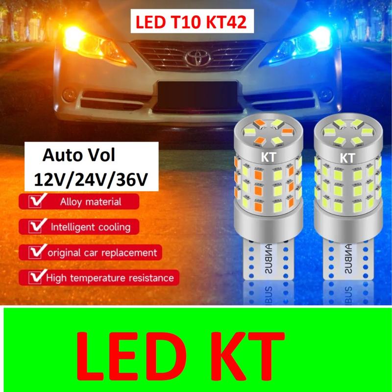1 bóng đèn Led T10 2 màu dual colors tắt mở đổi màu mã đèn T10 - TikTok ...