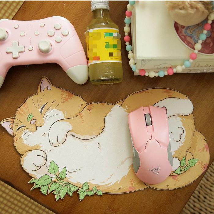 Promo Mouse Pad Motif Cat / Mouse Pad Karakter Cat / Alas Mouse Cartoon ...