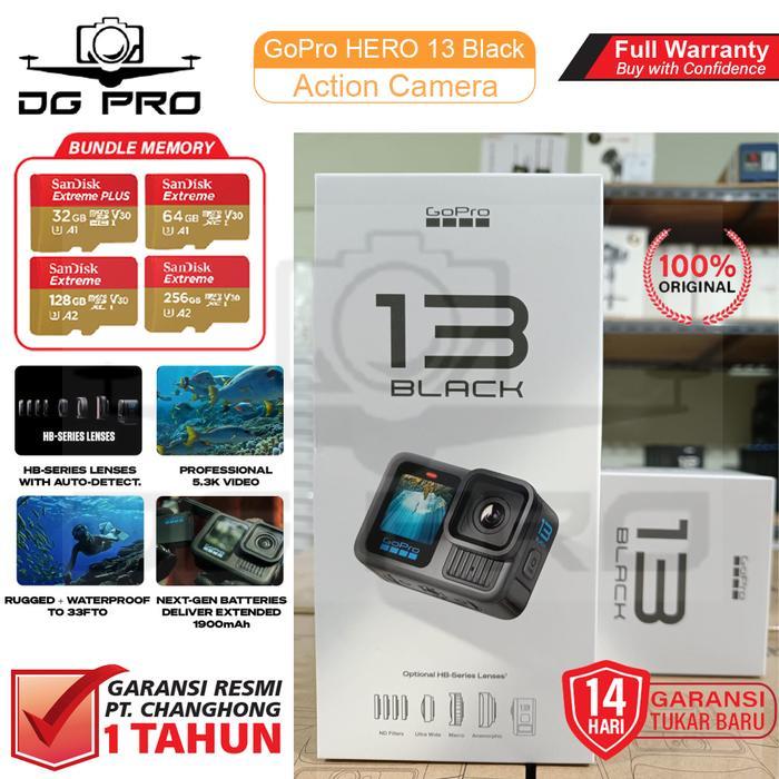 GoPro HERO13 Black 5.3K - Go Pro HERO 13 - Ultra Smooth PAKE - Shop ...