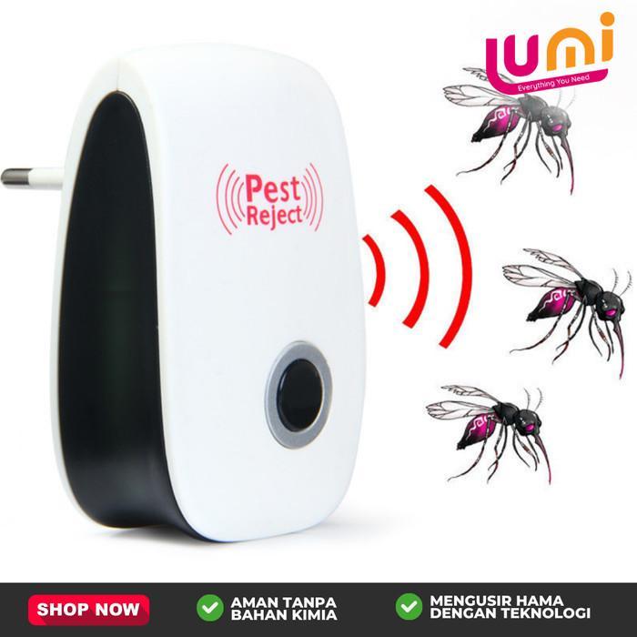 Pest Reject Alat Pengusir Kecoa Serangga Tikus Nyamuk Ultrasonic Alat ...